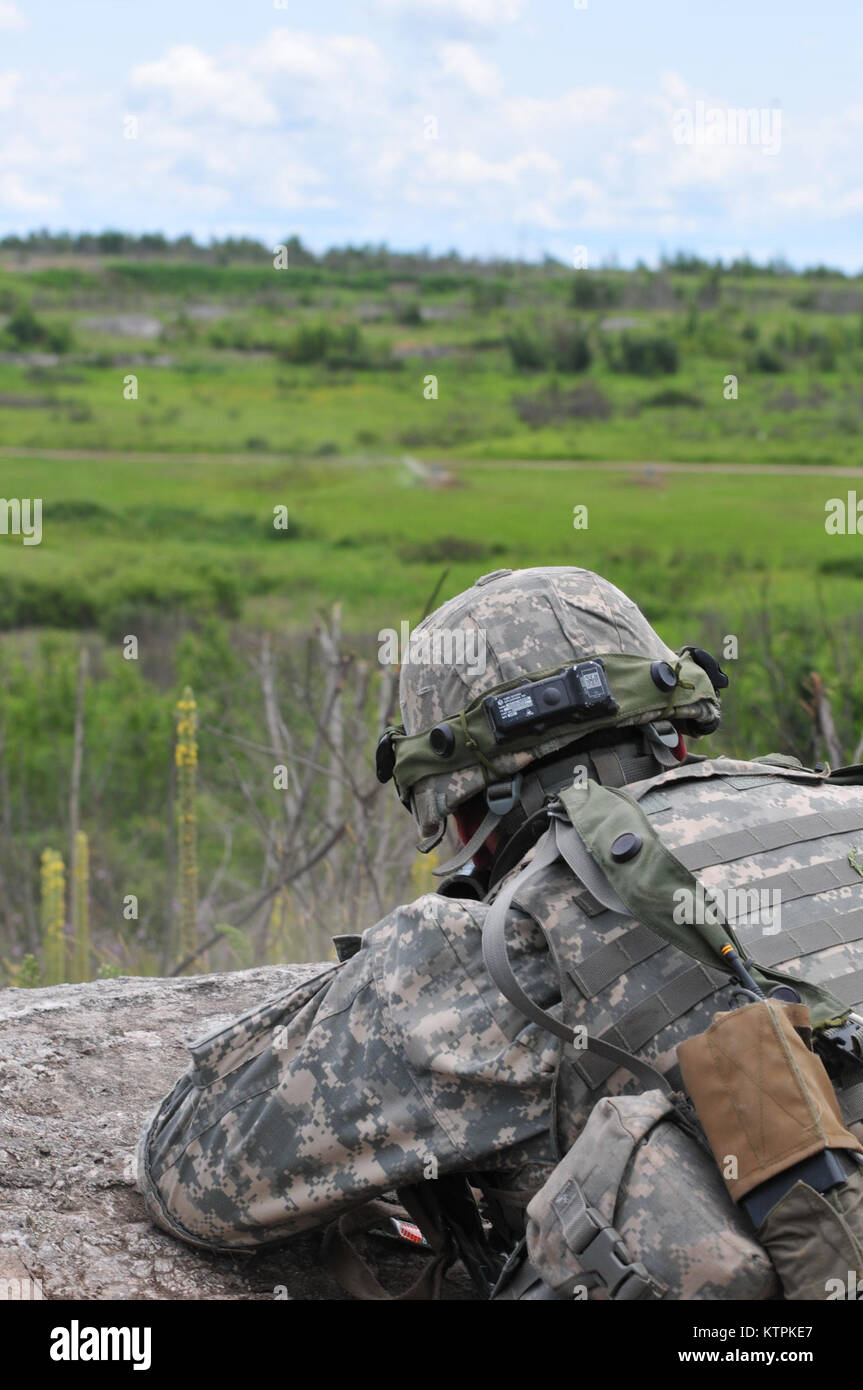 FORT DRUM, N.Y. – Soldiers from 1st Battalion, 182nd Infantry Regiment ...