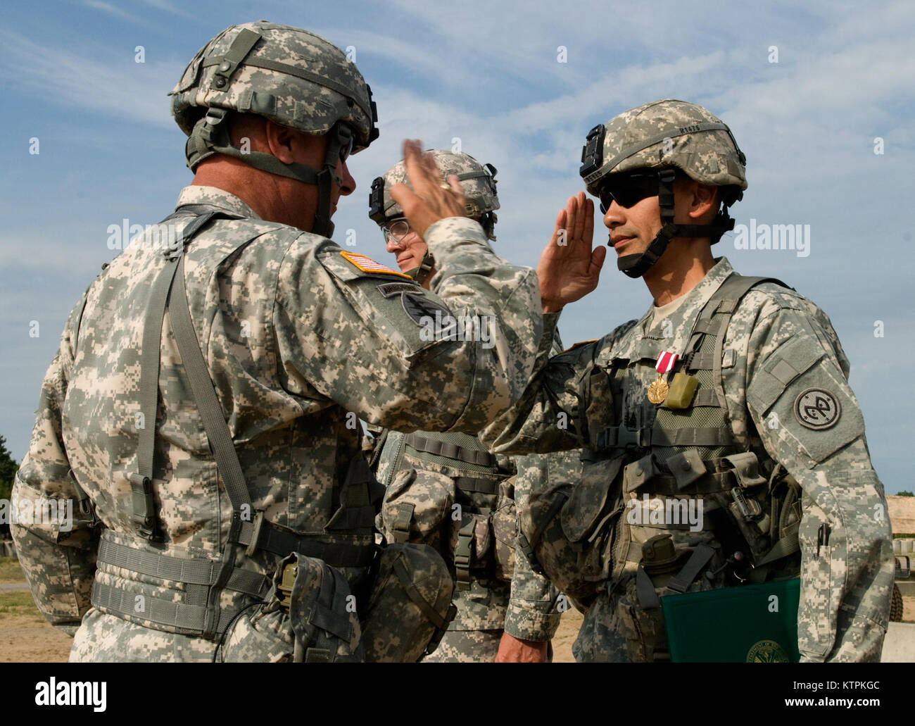 Command sergeant major of 2nd battalion hi-res stock photography and ...