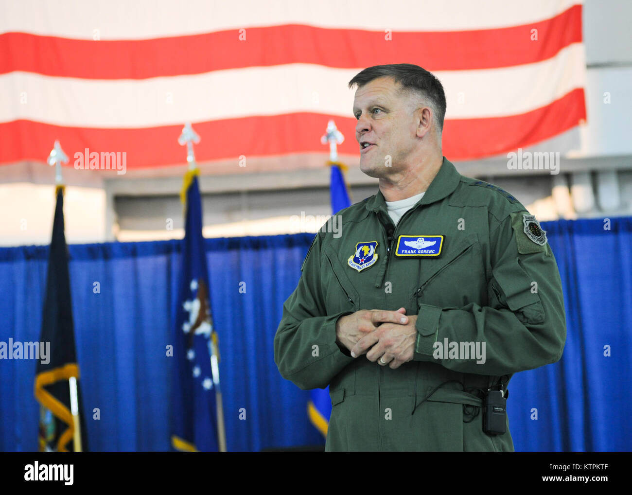 New York Air National Guard members of the 174th Attack Wing and local ...