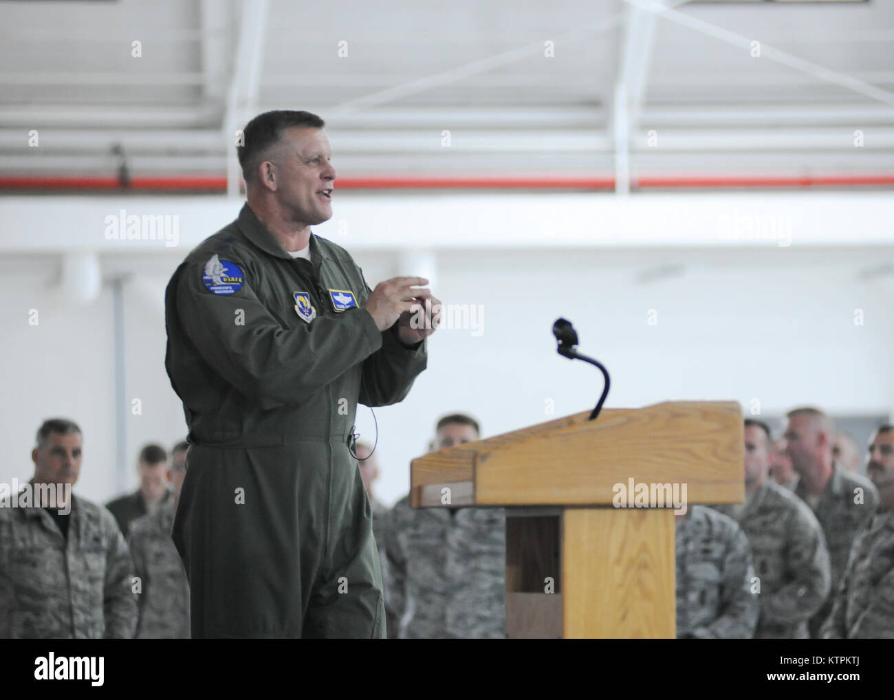 New York Air National Guard members of the 174th Attack Wing and local ...