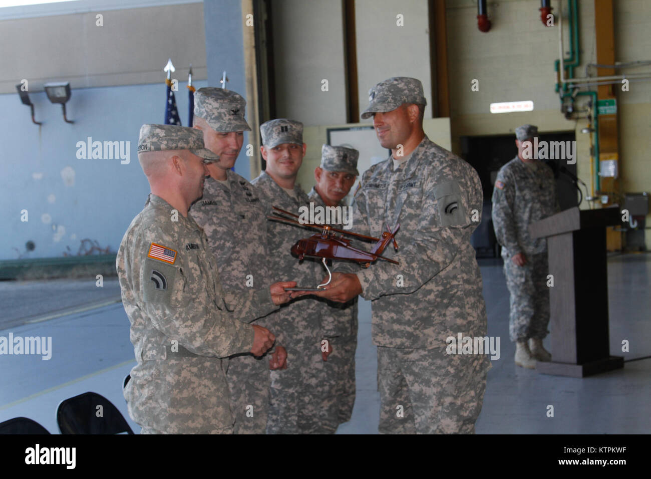 Capt. Gary Jamieson, Headquarters and Headquarters Company outgoing ...