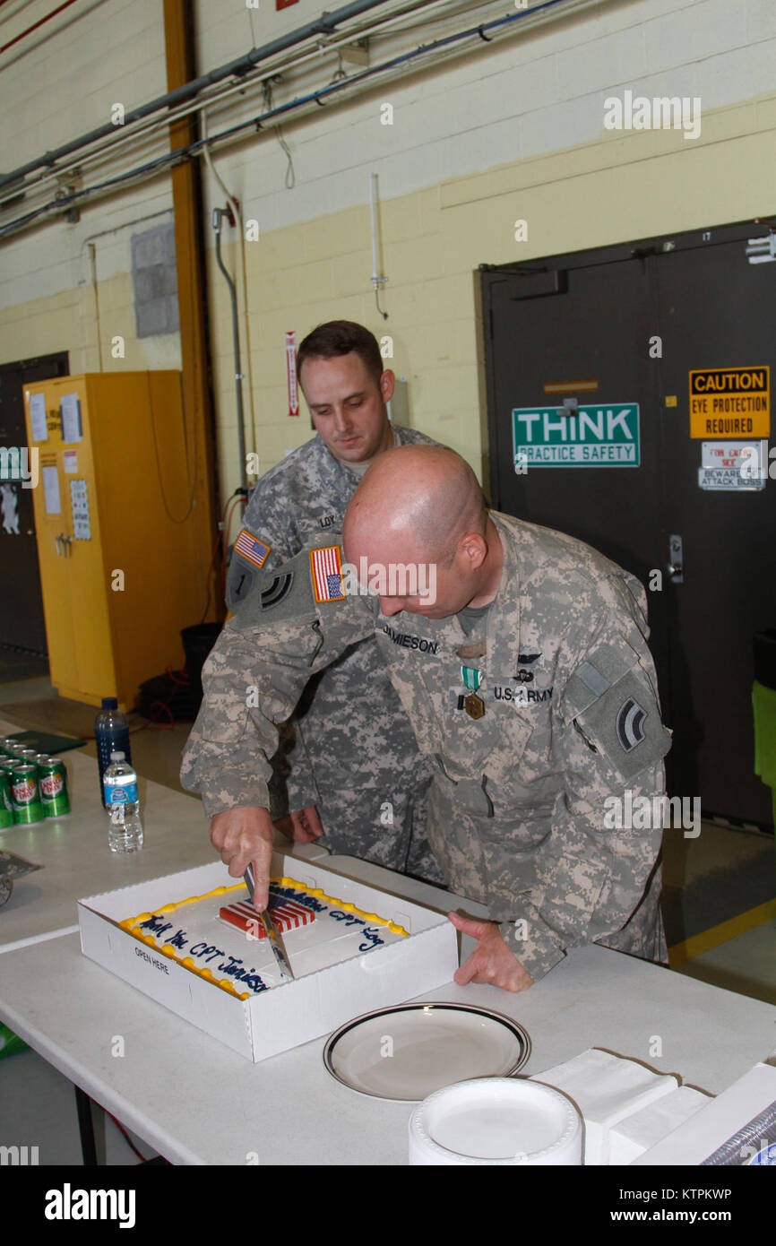 Capt. Gary Jamieson, Headquarters and Headquarters Company outgoing ...