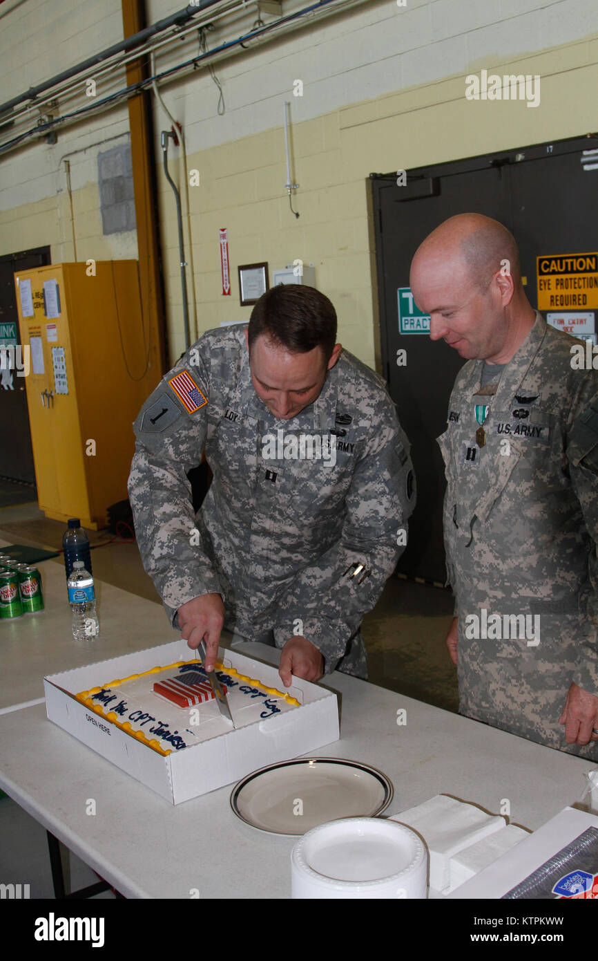 Capt. Gary Jamieson, Headquarters and Headquarters Company outgoing ...