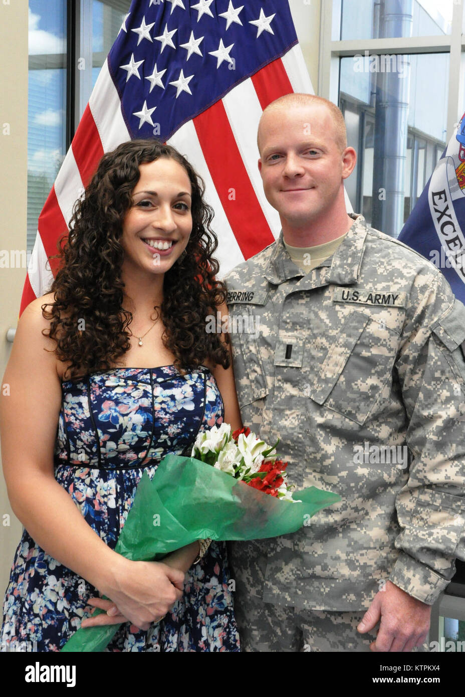 New York Army National Guard 2nd Lt. Brandon Gerring is promoted to 1st ...