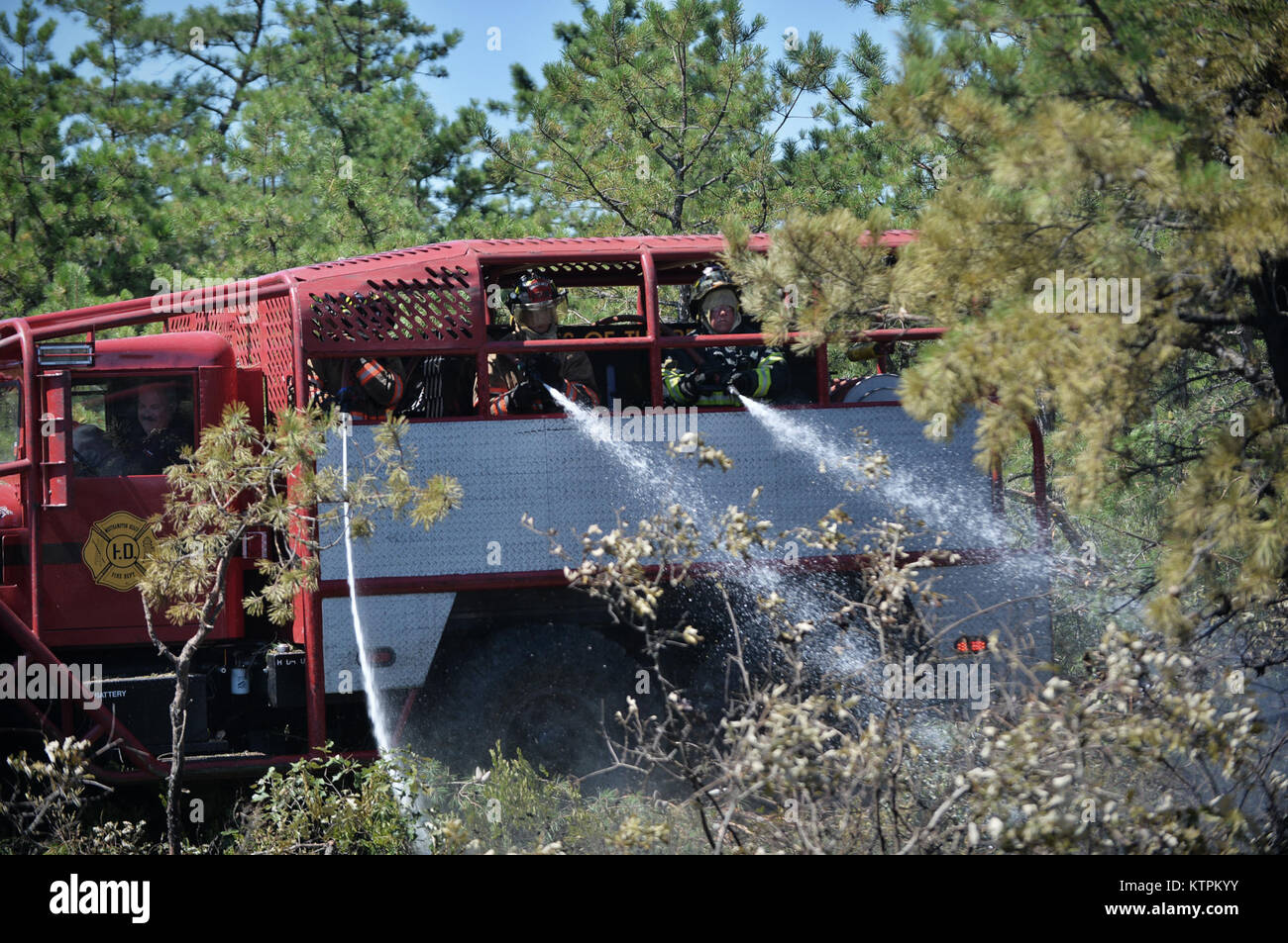 WESTHAMPTON BEACH, NY - Fire and Brush Trucks from the Westhampton ...