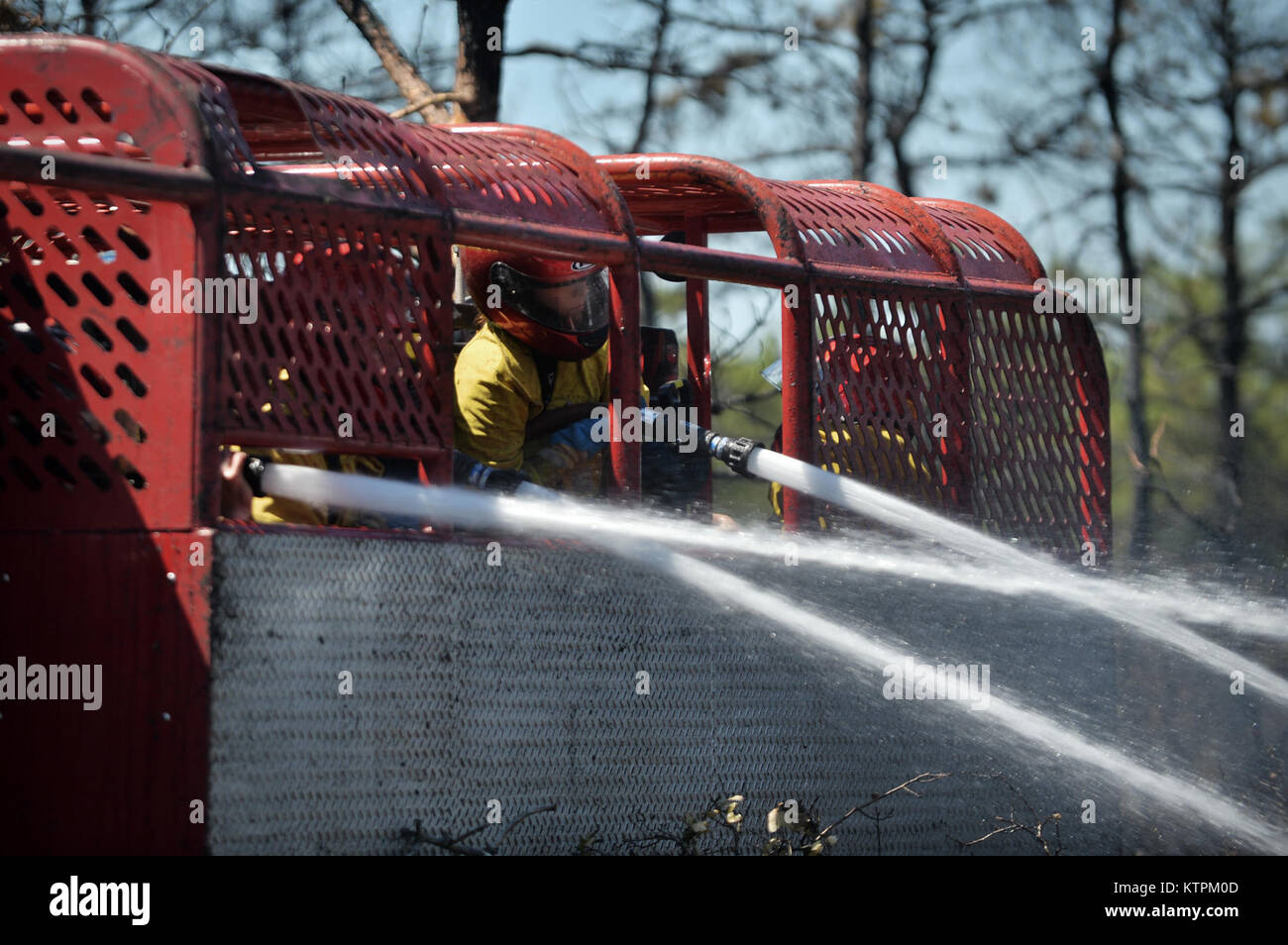WESTHAMPTON BEACH, NY - Firefighters from the Riverhead Fire Department ...