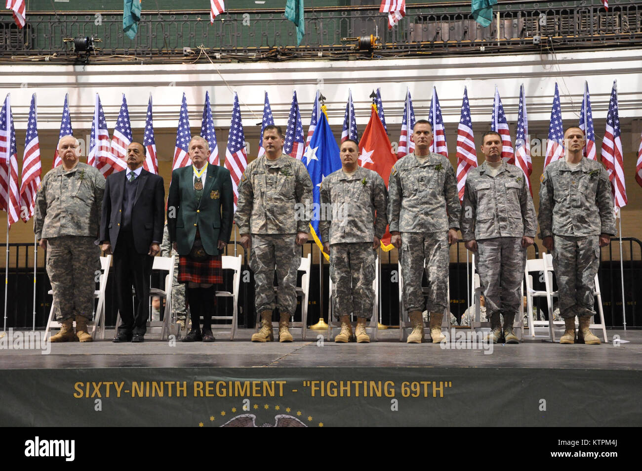 NEW YORK, N.Y.- The New York Army National Guard's 1st Battalion 69th ...