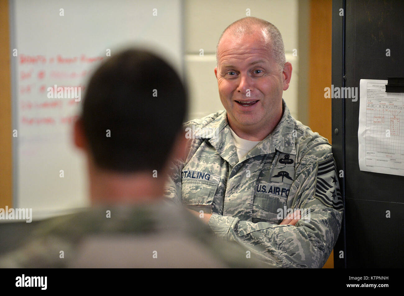 WESTHAMPTON BEACH, NY - Air National Guard Chief Master Sergeant James ...
