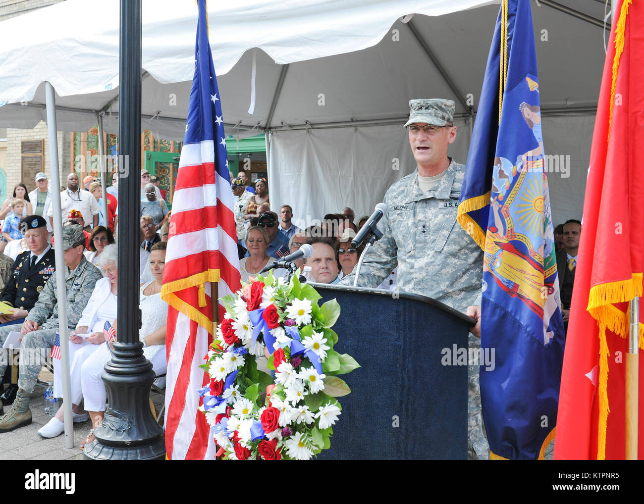 Major General Patrick Murphy, the Adjutant General of New York ...