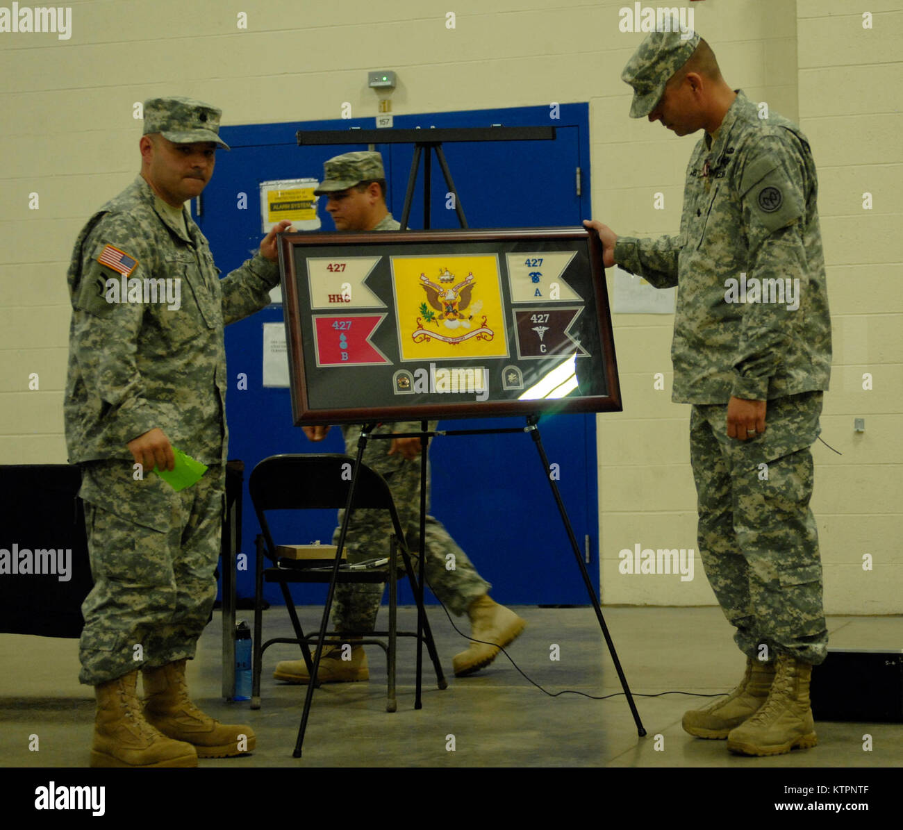 Lt. Col. Patrick Clare, the newly appointed 427th Brigade Support ...