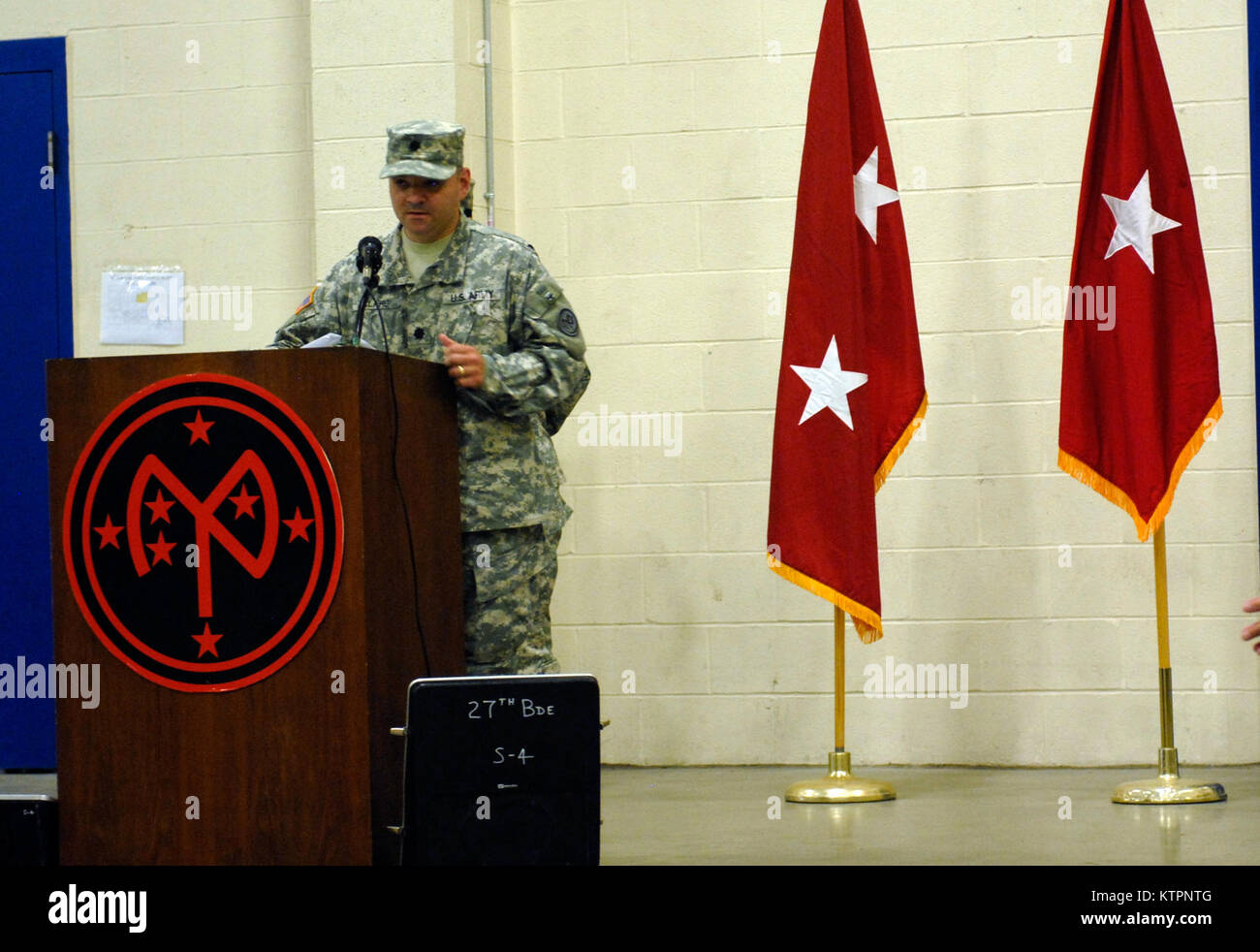 Lt. Col. Patrick Clare, the newly appointed 427th Brigade Support ...