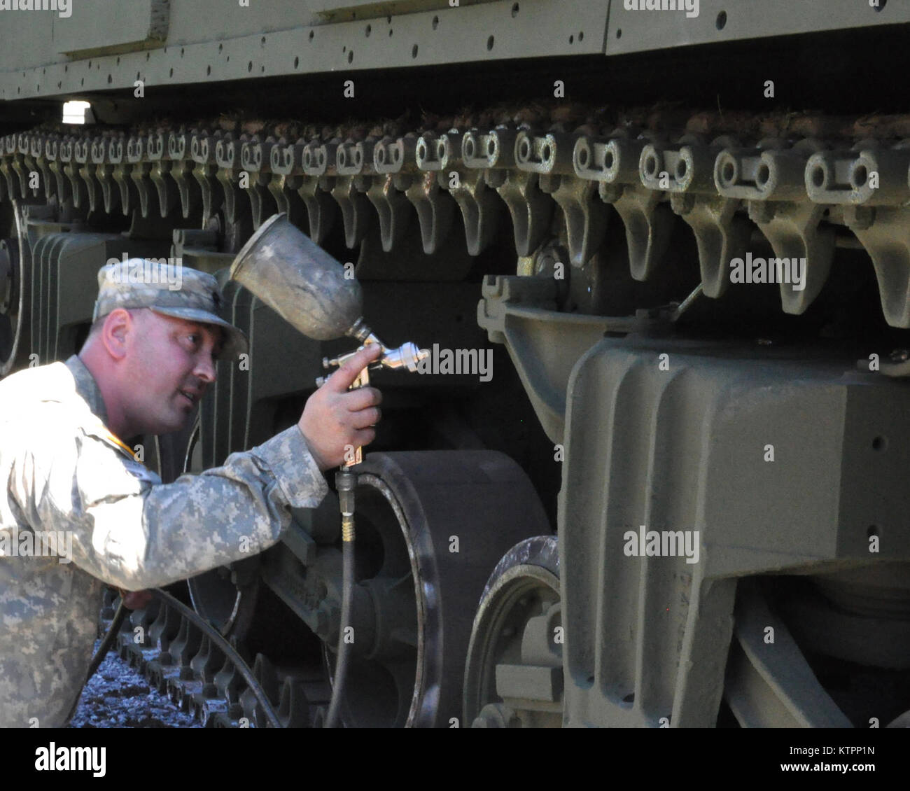 New York Army National Guard Spc. Jonathon Bishop, Co. B, 427th Brigade ...