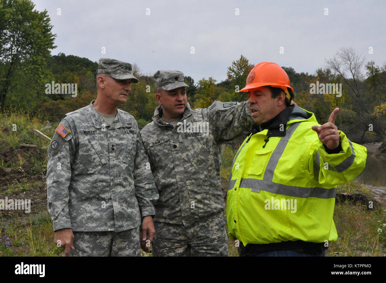 Major General Patrick Murphy, the commander of the New York National ...