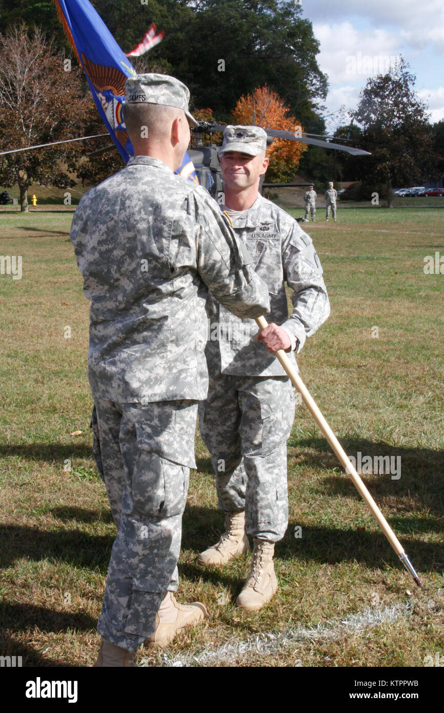 Lt. Col. Kevin Ferreira, the incoming 3rd Battalion, 142nd Assault ...