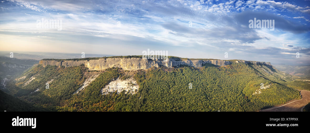 Mountain plateau panorama landscape. Composition of nature Stock Photo ...