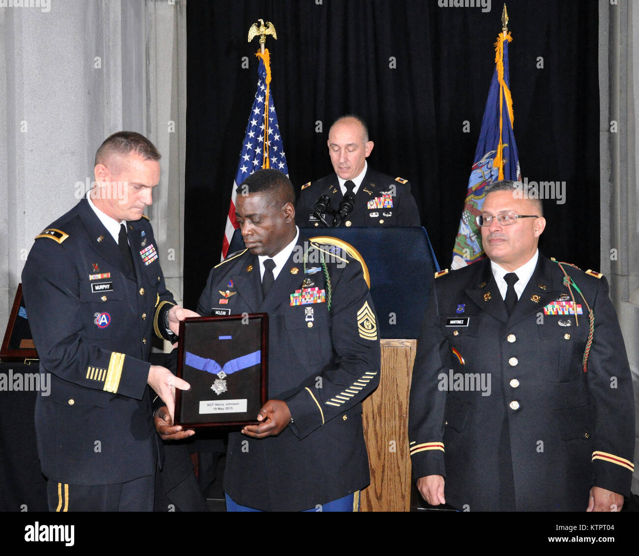 Major General Patrick Murphy, the Adjutant General of New York ...