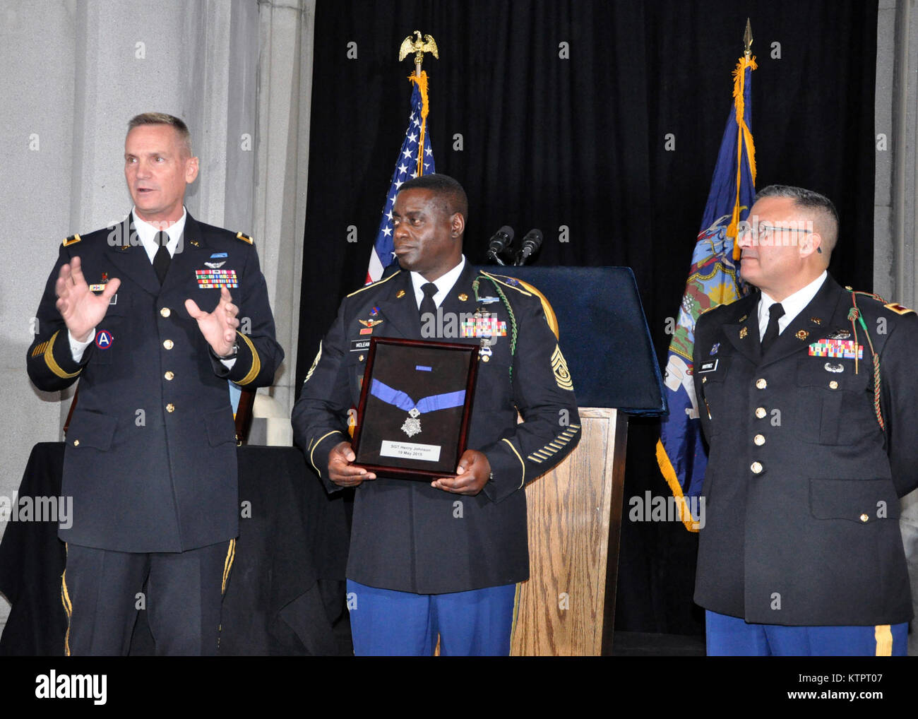 Major General Patrick Murphy, the Adjutant General of New York,speaks ...