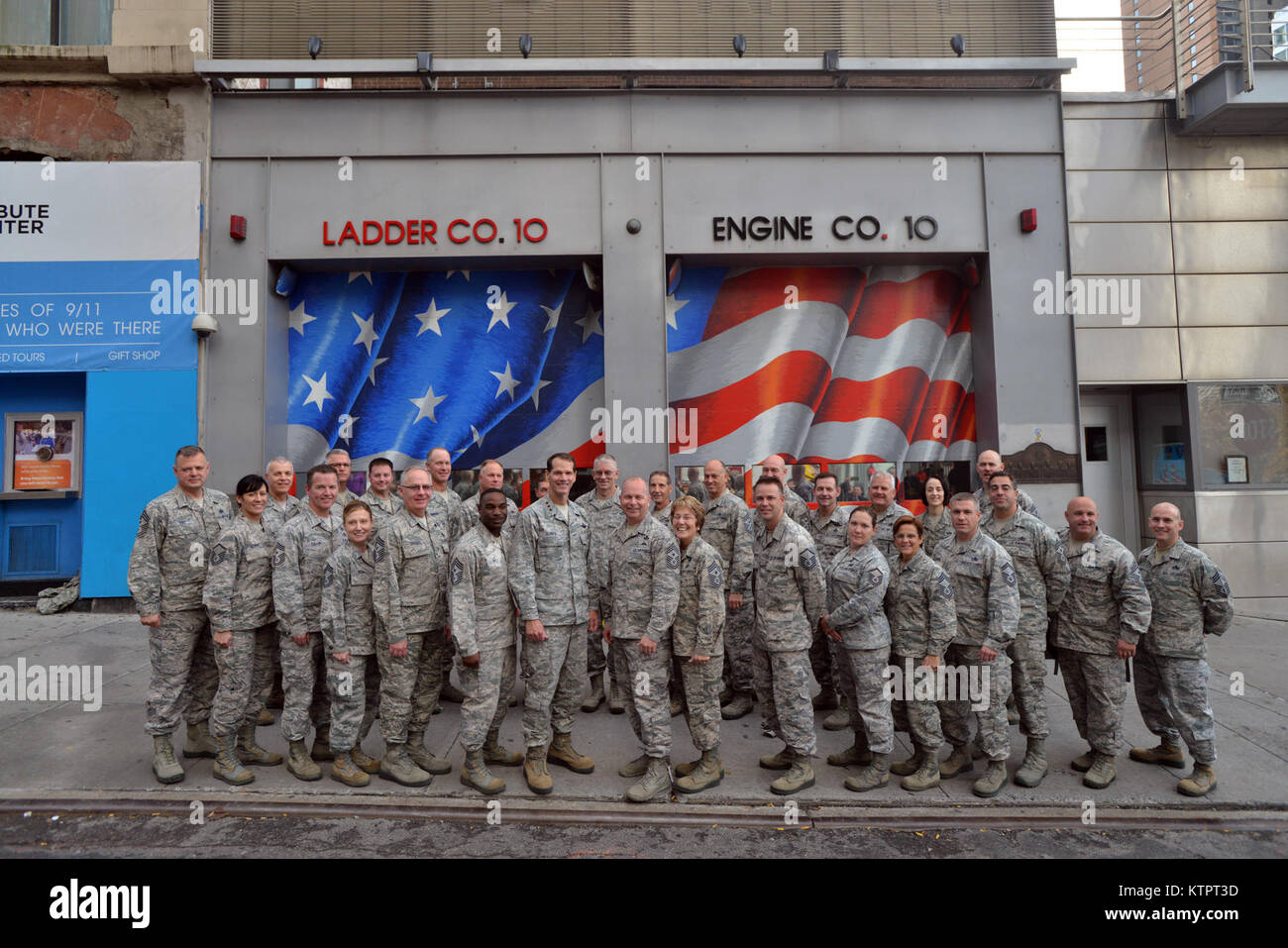NEW YORK, NY - Members of the Enlisted Field Advisory Council visit the ...