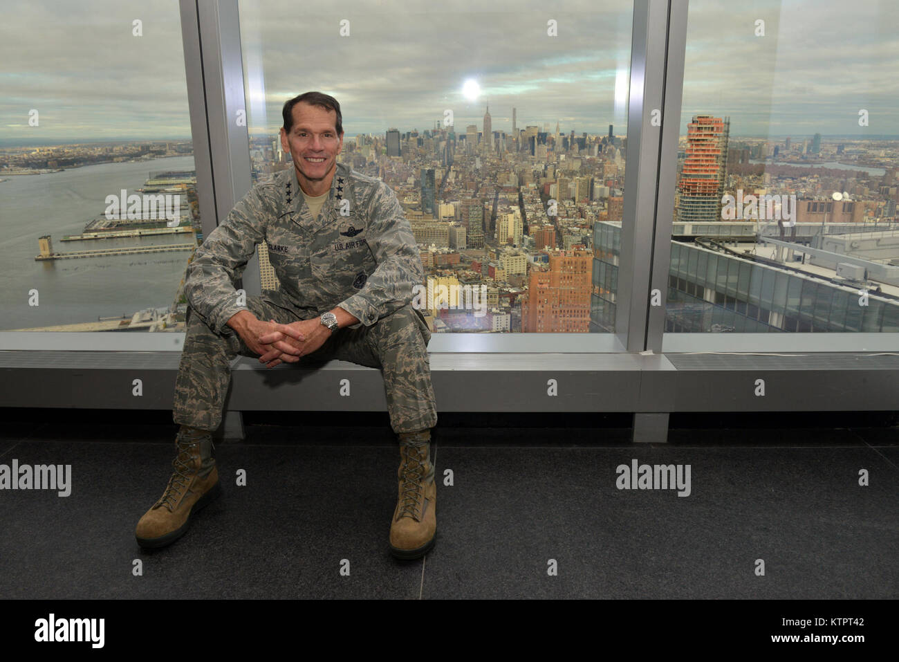 NEW YORK, NY - Lt. General Stanley Clarke III, Director, Air National ...