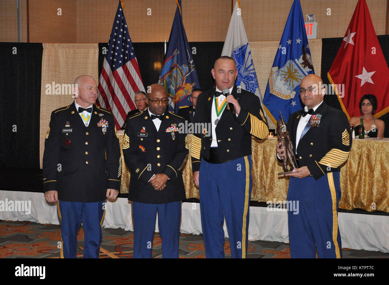 Former New York Army National Guard Command Sgt. Major Louis Wilson and ...