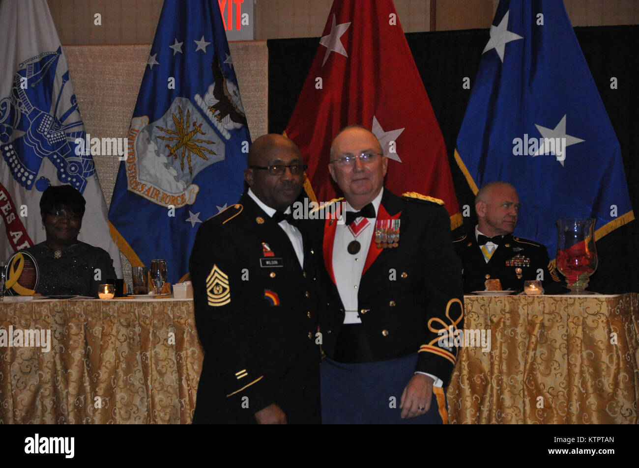 Former New York Army National Guard Command Sgt. Major Louis Wilson and ...