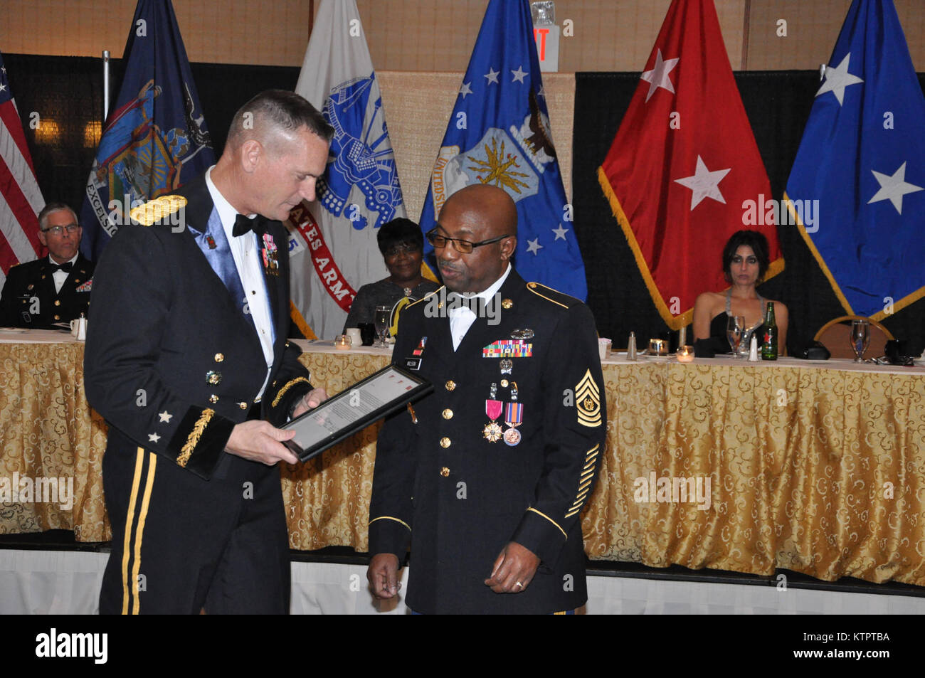 Former New York Army National Guard Command Sgt. Major Louis Wilson and ...