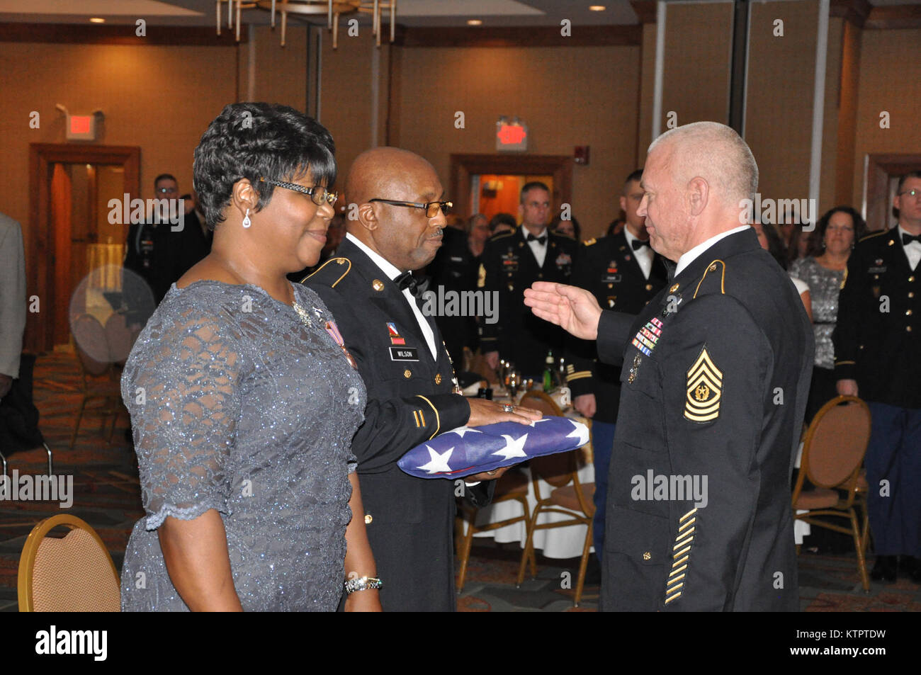 Former New York Army National Guard Command Sgt. Major Louis Wilson and ...