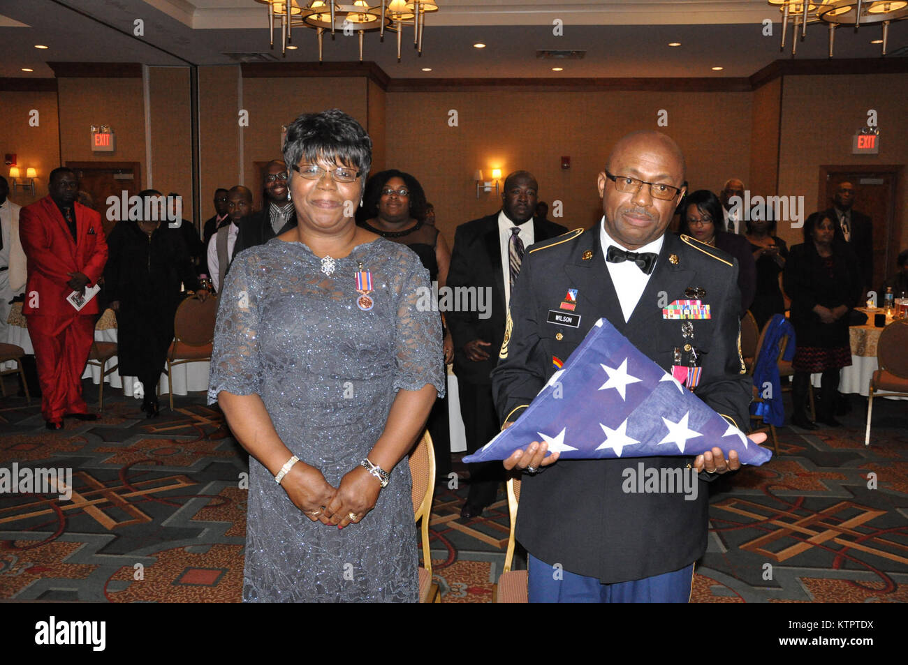 Former New York Army National Guard Command Sgt. Major Louis Wilson and ...