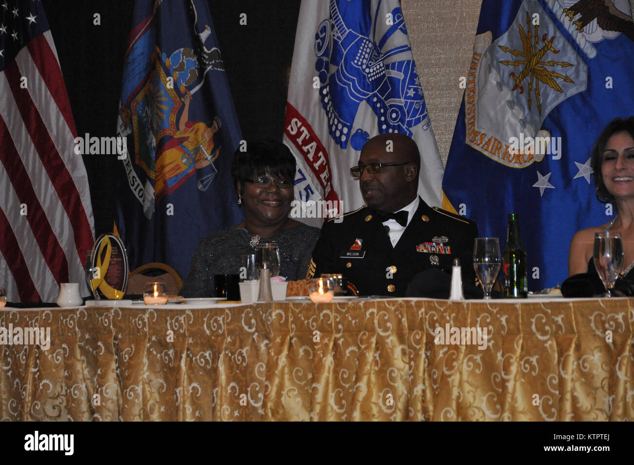 Former New York Army National Guard Command Sgt. Major Louis Wilson and ...