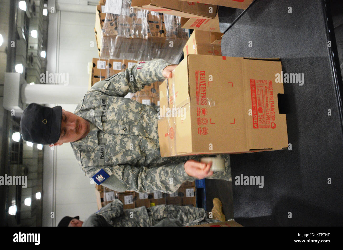 New York City- On November 23, 2015 over 30 soldiers from the New York ...