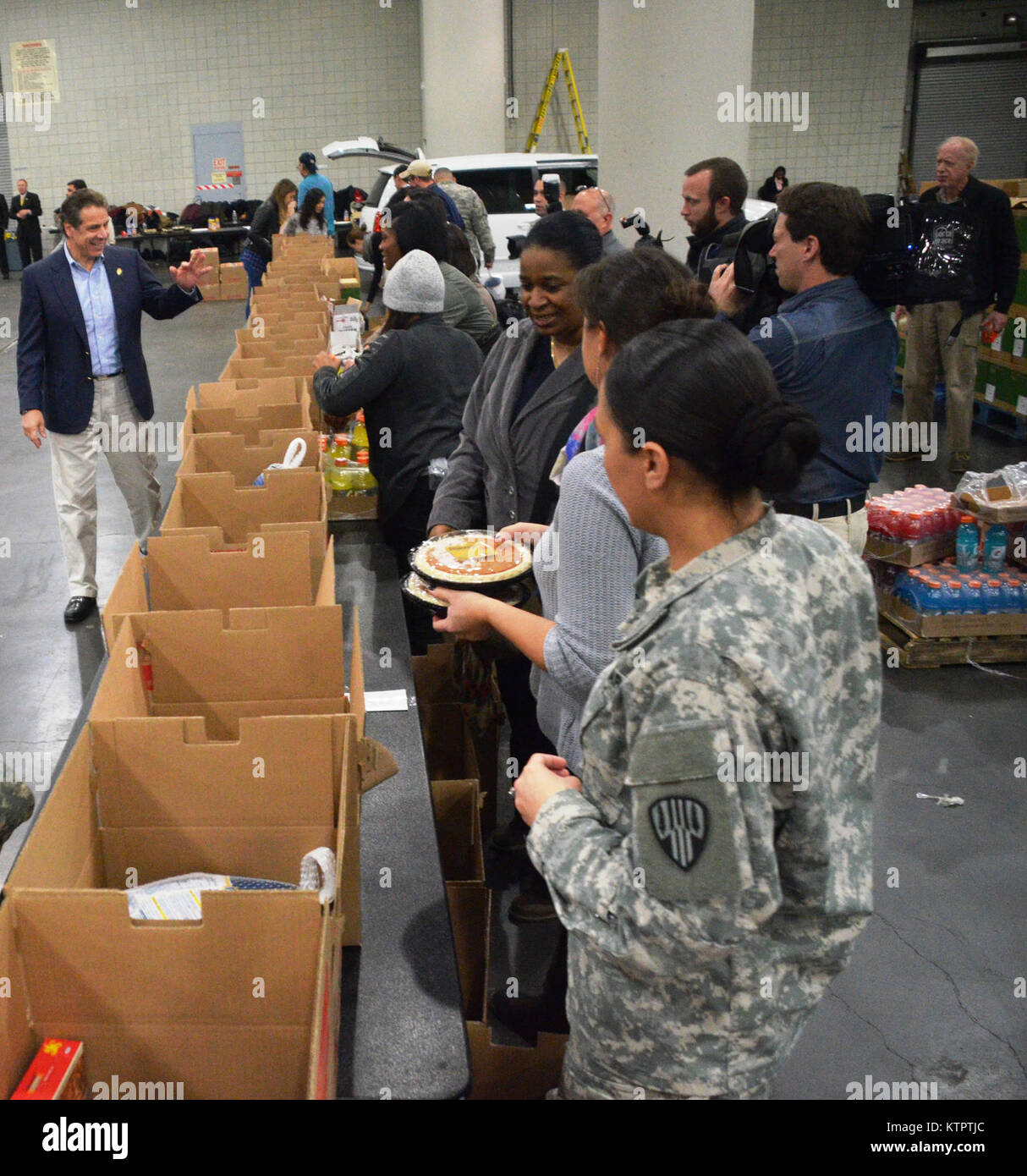 New York City- On November 23, 2015 over 30 soldiers from the New York ...