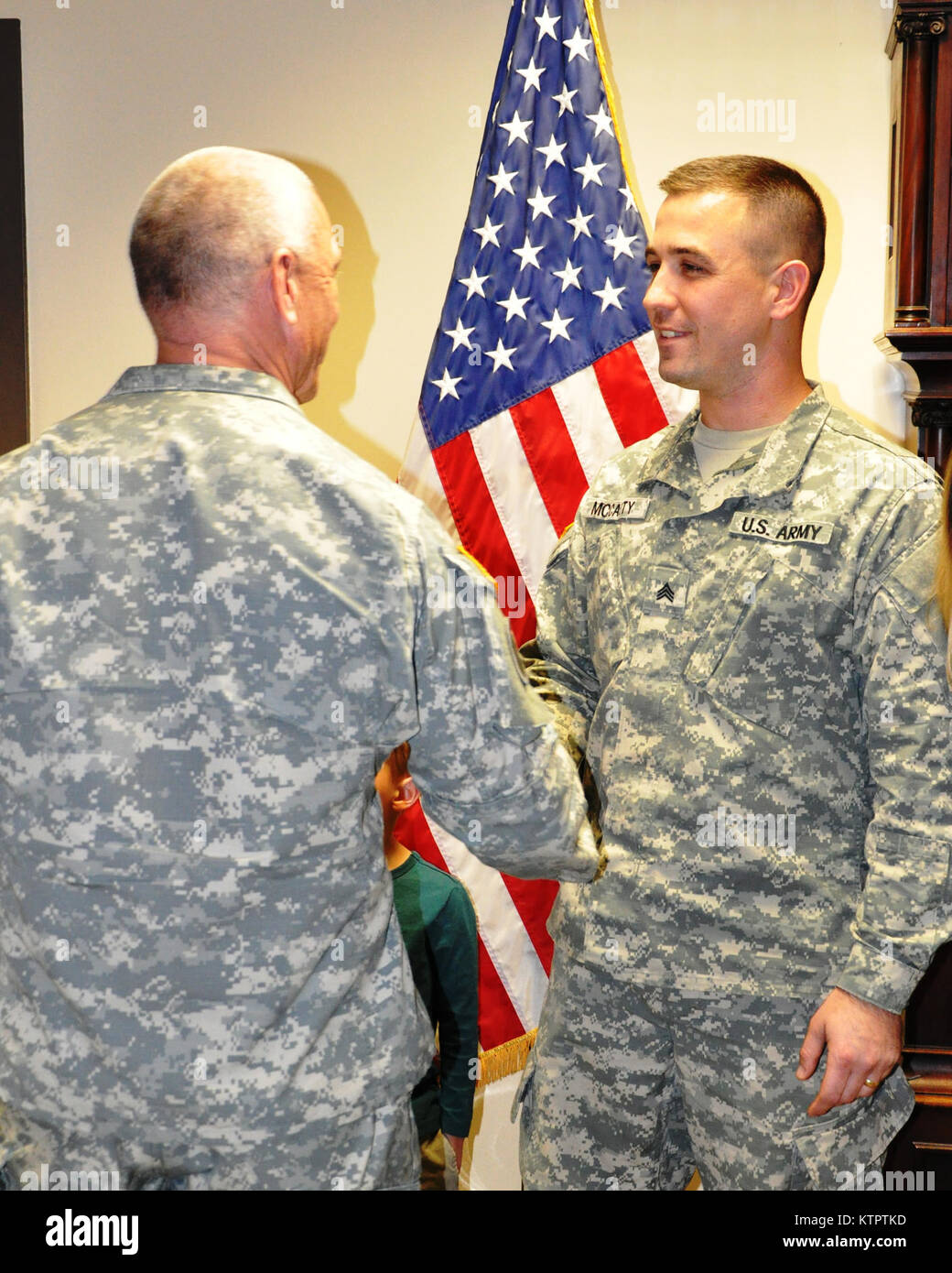 Sgt. Lucian McCarty was joined by his family for his promotion on ...