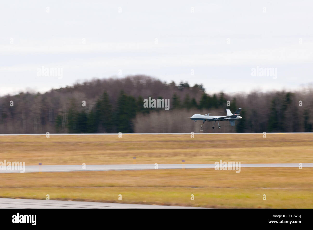 A U.S. Air Force MQ-9 Reaper Remotely Piloted Aircraft (RPA) takes off ... A U.S. Air Force MQ-9 Reaper Remotely Piloted Aircraft (RPA) takes off ...