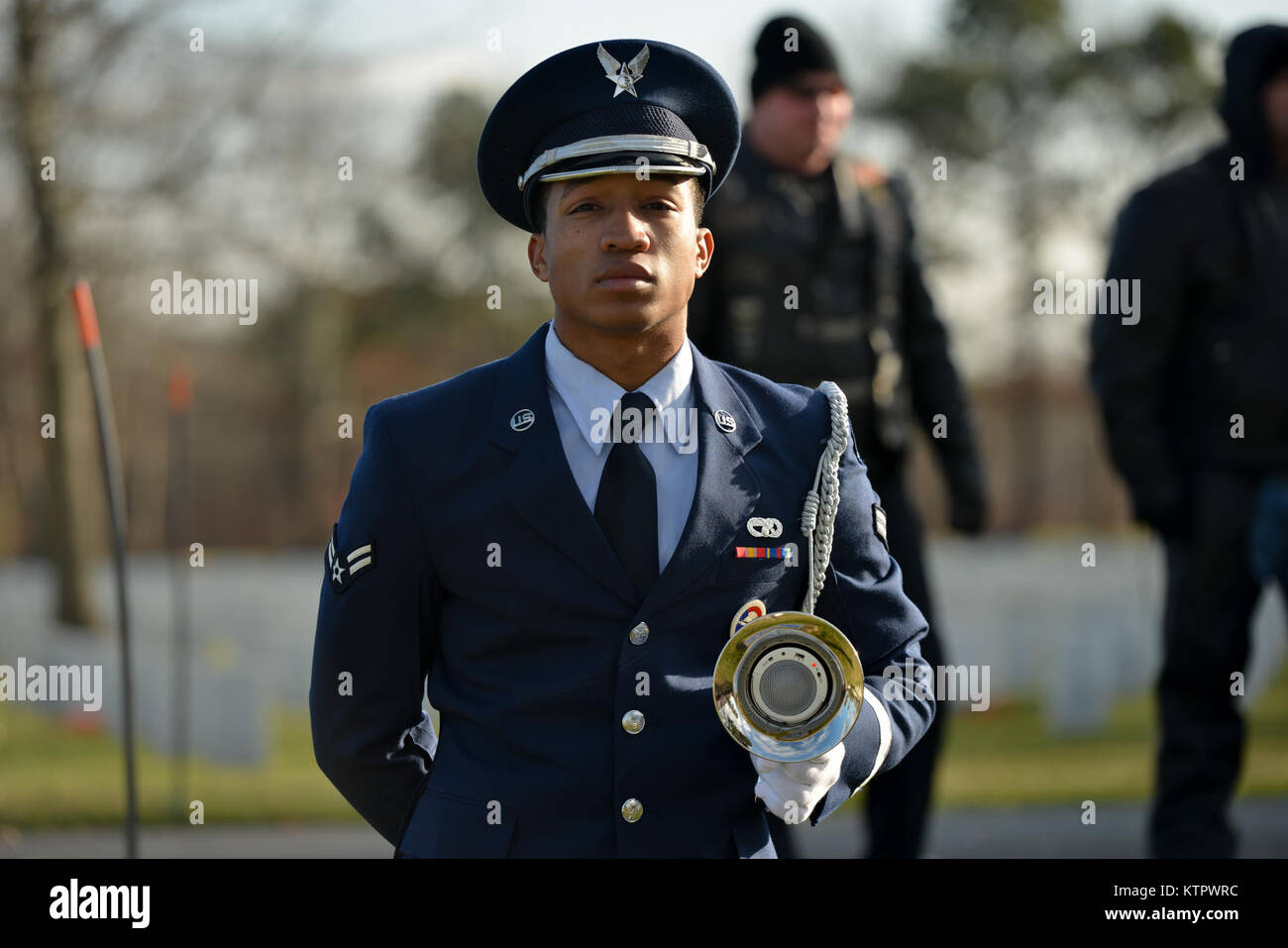 Airmen parade rest during united hi-res stock photography and images ...