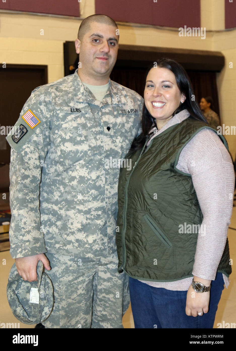 Spc. Luis, a member of the New York Army National Guard's 442nd ...