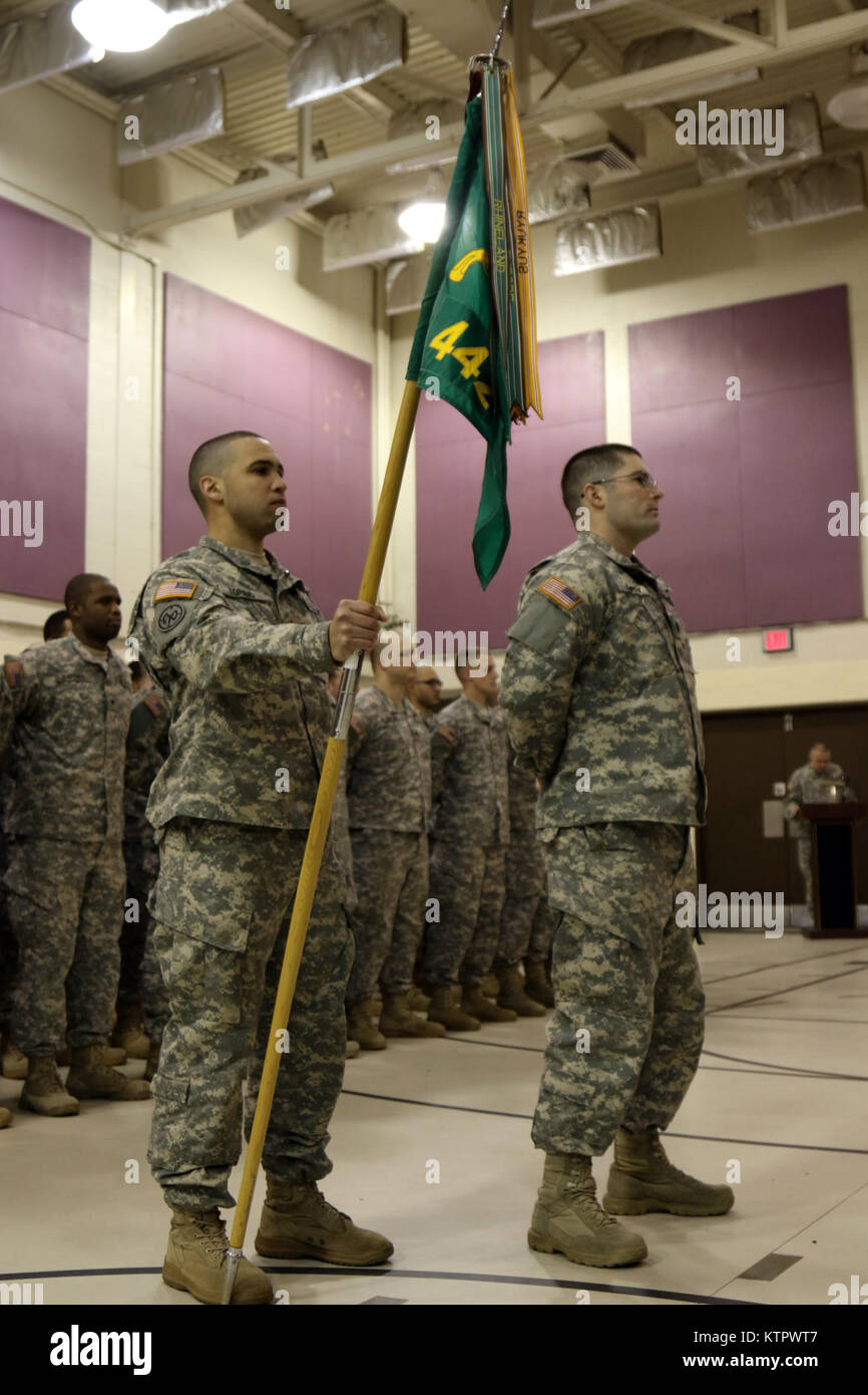 More than 120 members of the New York Army National Guard's 442nd ...