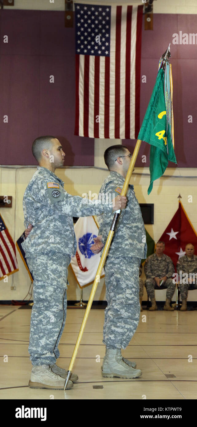 More than 120 members of the New York Army National Guard's 442nd ...