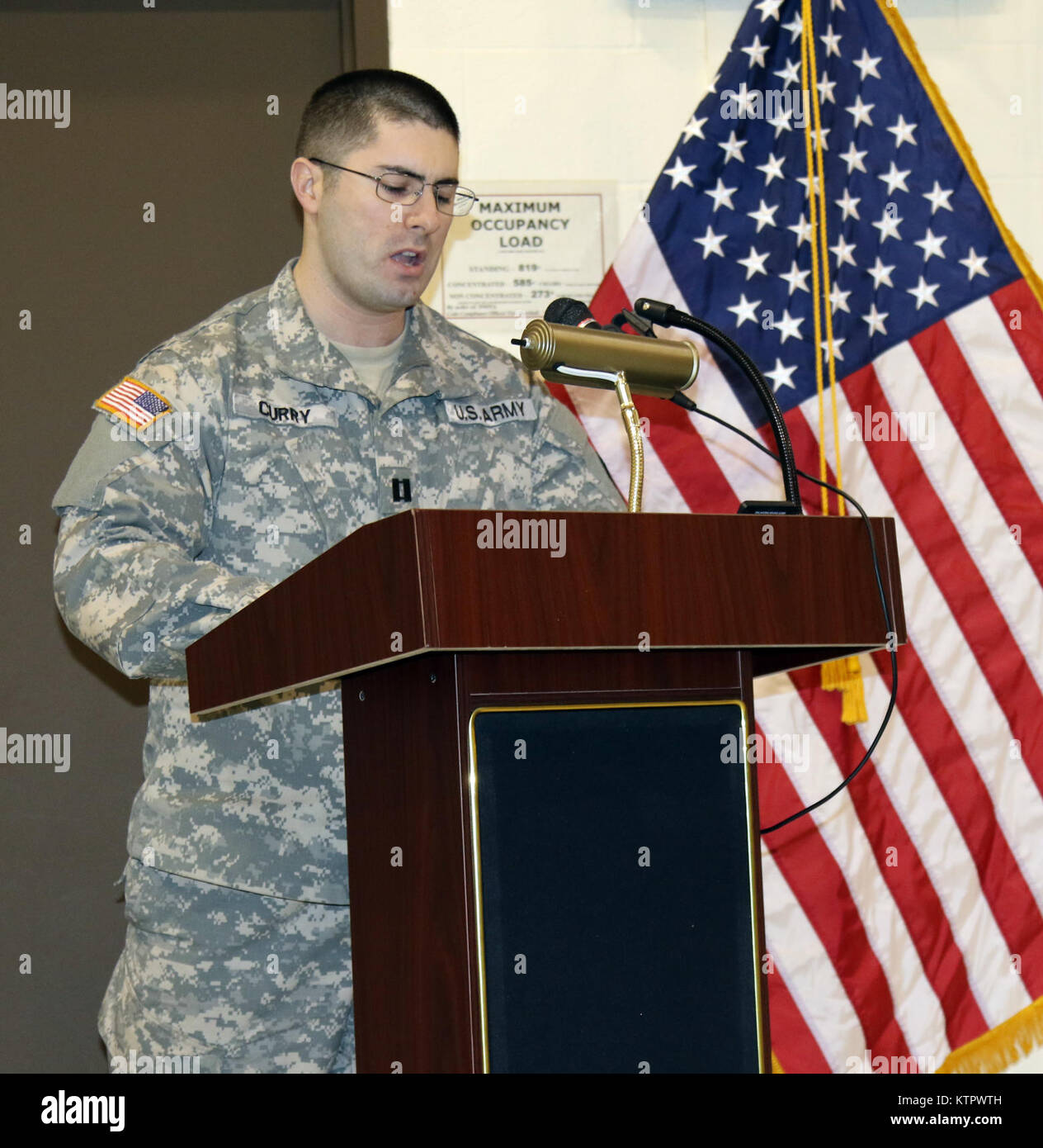 Cpt. Bryan Curry, the company commander of the New York Army National ...