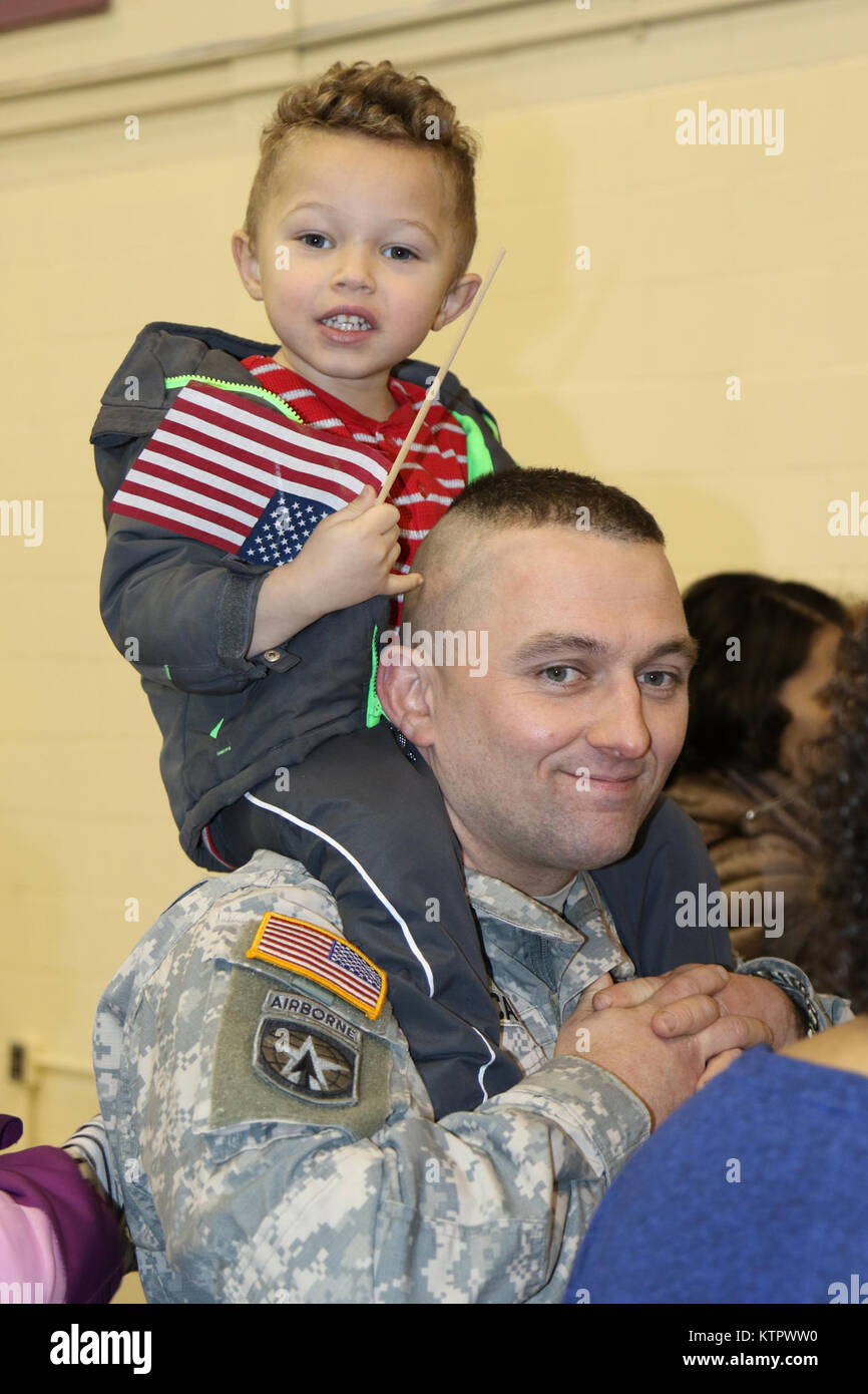 1st Sgt. Morgan Cady, the first sergeant of the New York Army National ...