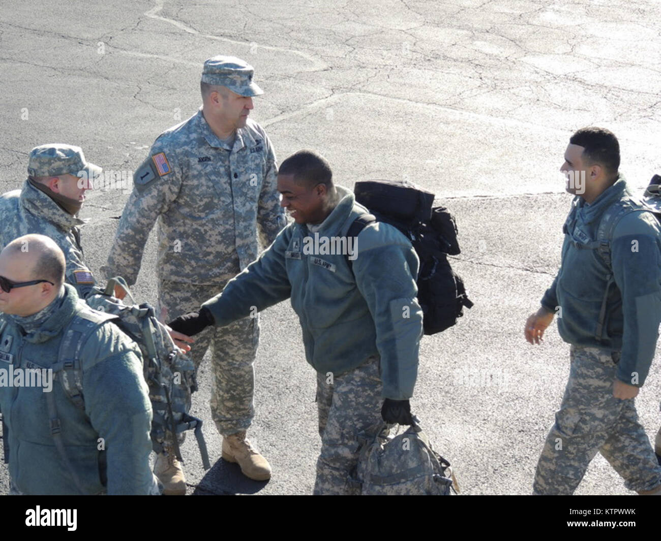 Lt. Col. Christopher Jensen, commander of the New York Army National ...