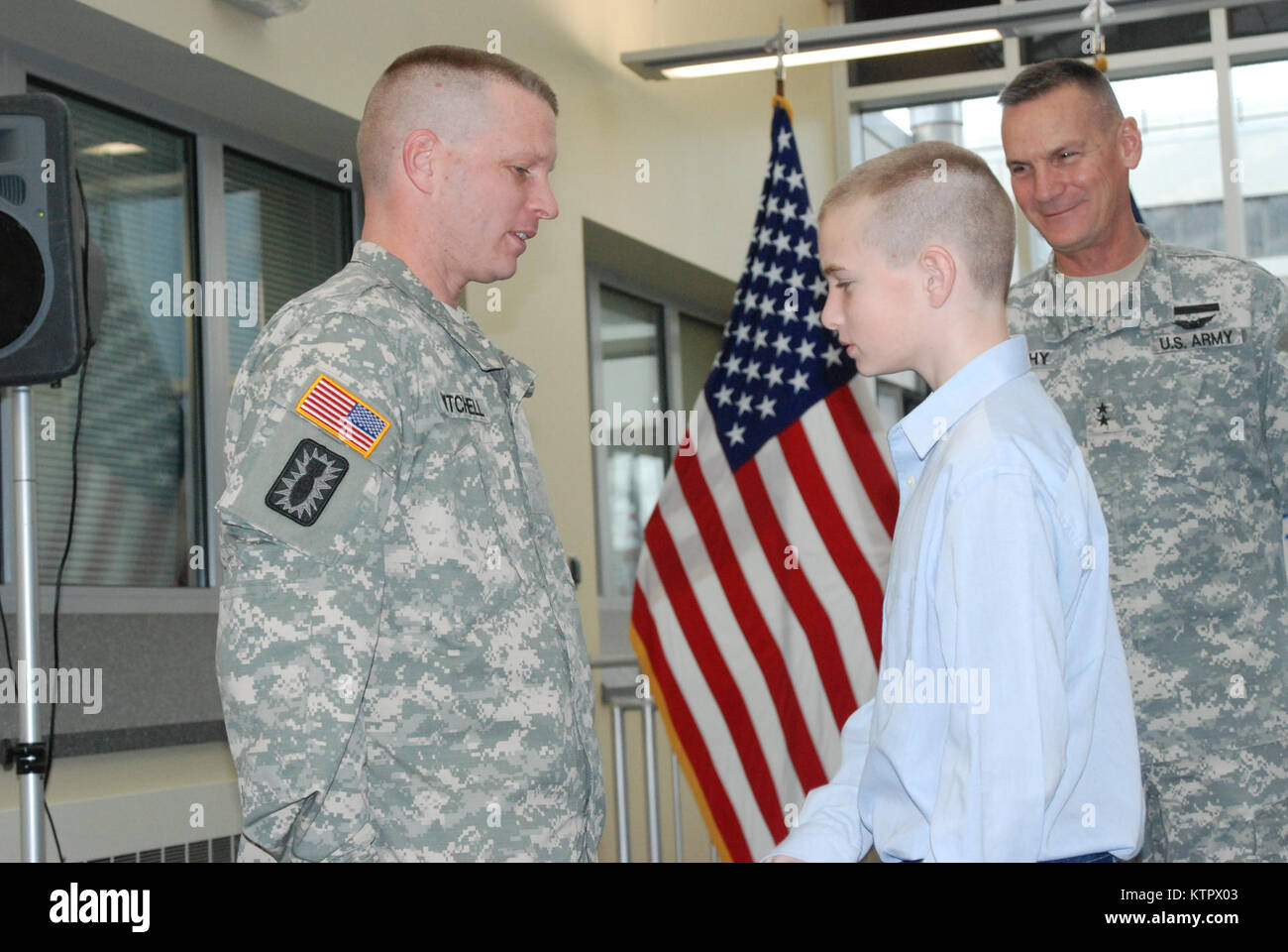 NY Army National Guard Col. Robert Mitchell promotion ceremony, January ...