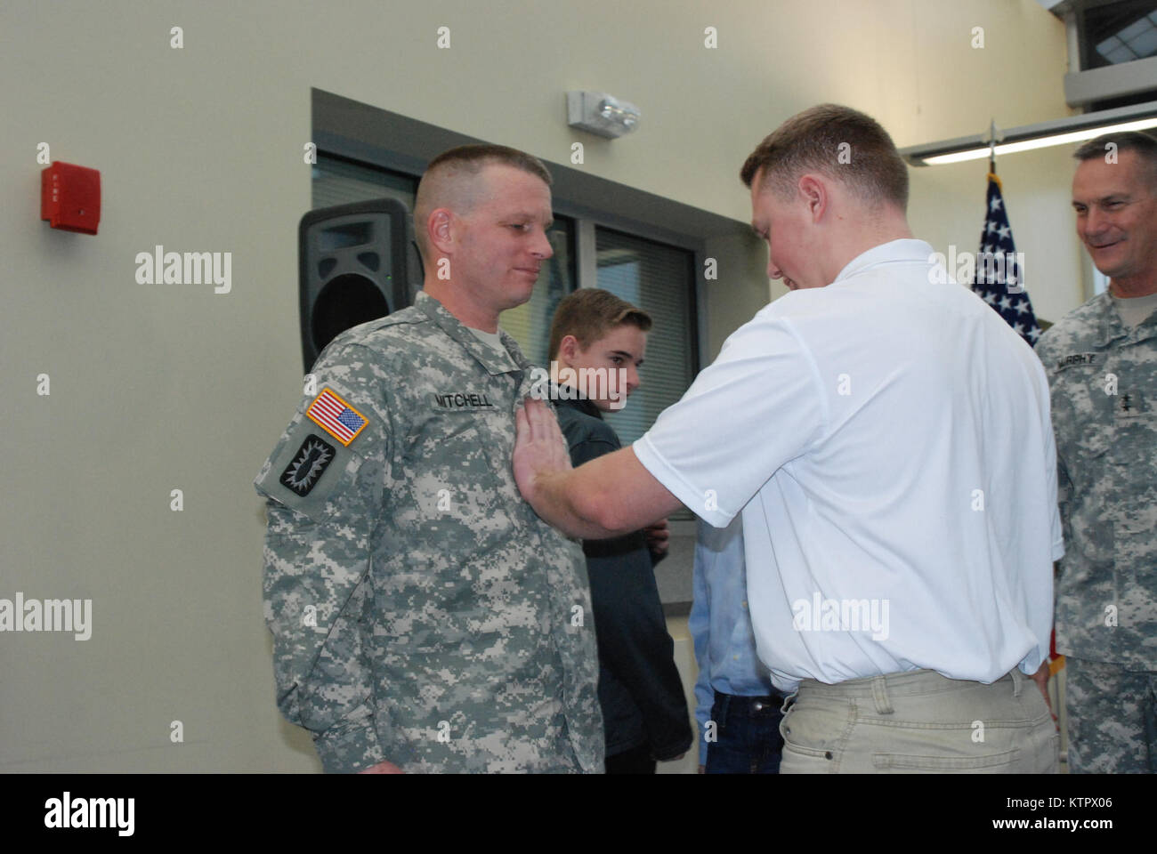 NY Army National Guard Col. Robert Mitchell promotion ceremony, January ...
