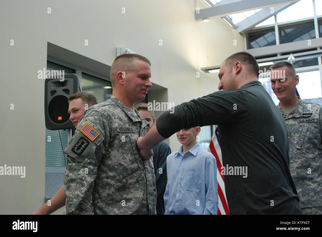NY Army National Guard Col. Robert Mitchell promotion ceremony, January ...