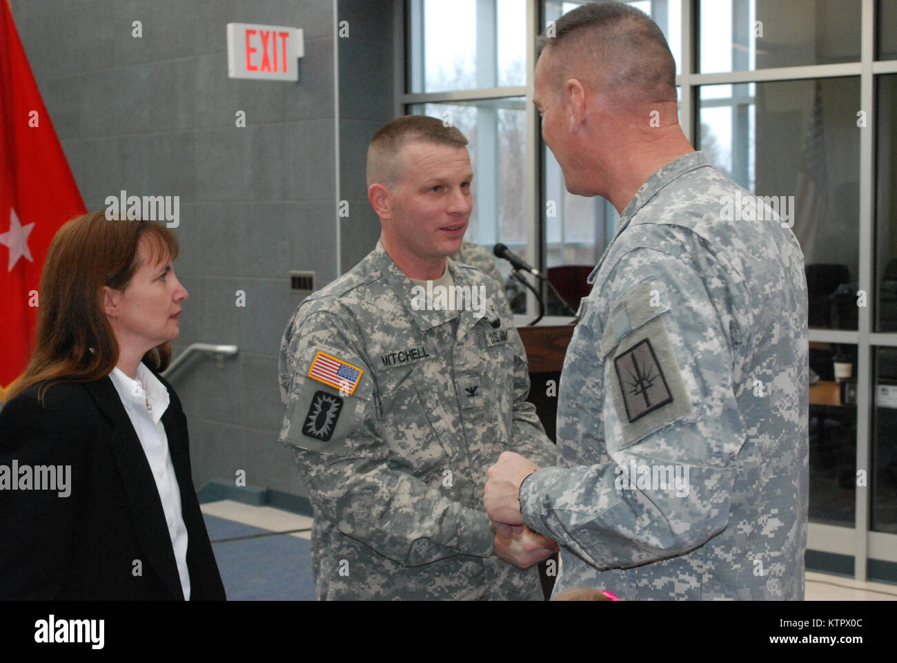 NY Army National Guard Col. Robert Mitchell promotion ceremony, January ...