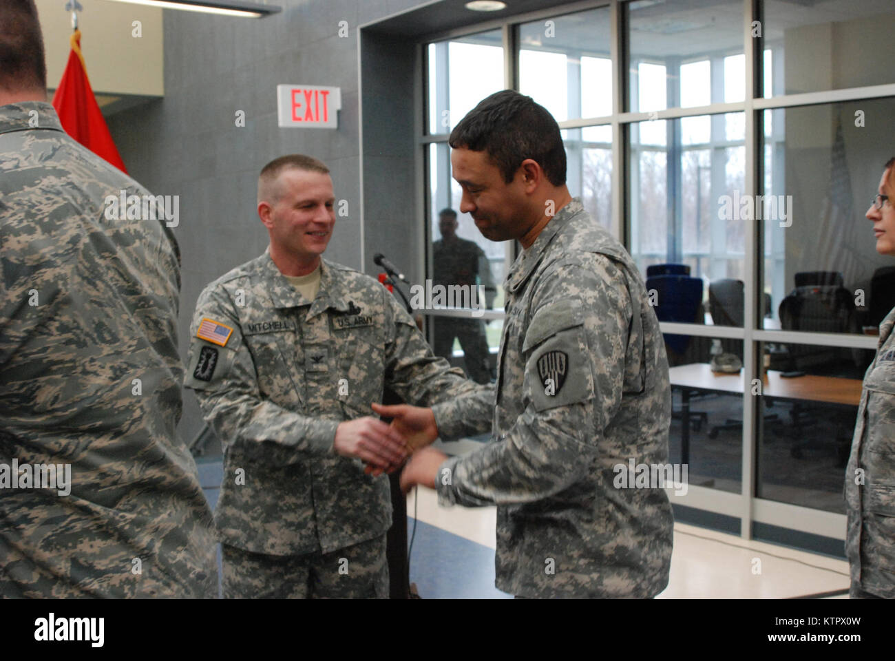 NY Army National Guard Col. Robert Mitchell promotion ceremony, January ...
