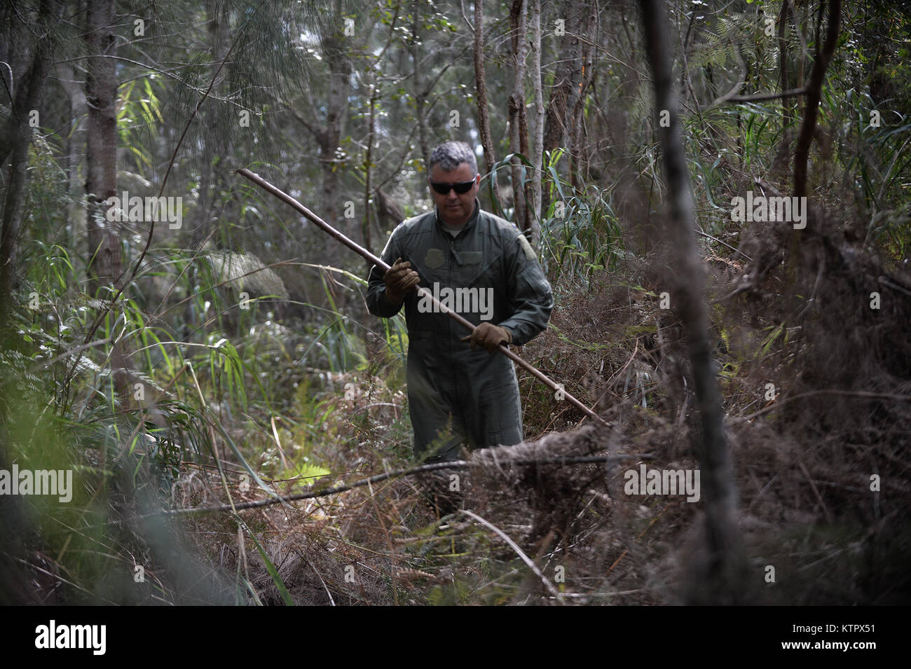 HOMESTEAD AIR RESERVE BASE, FLORIDA - Lt. Col. leads a Combat and Water ...