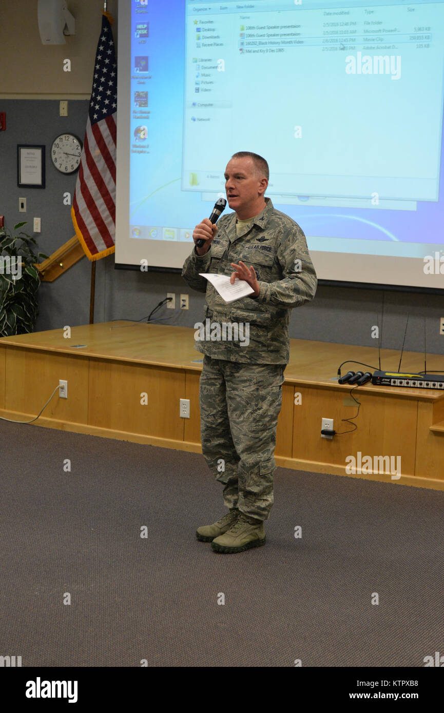 WESTHAMPTON BEACH, New York- Colonel Thomas J. Owens II, 106th Rescue ...