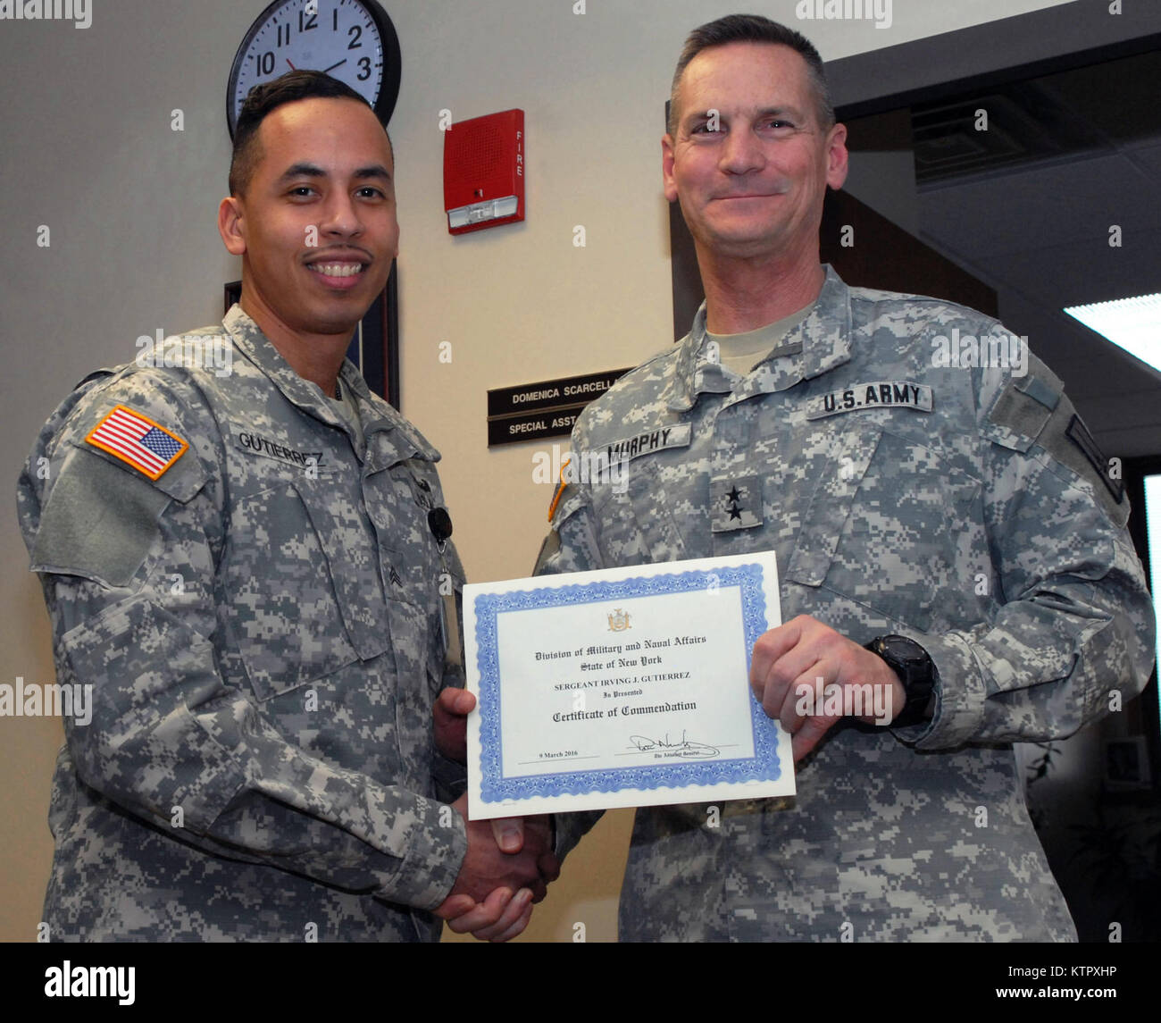 LATHAM, N.Y. – Maj. Gen. Patrick Murphy, New York State Adjutant ...