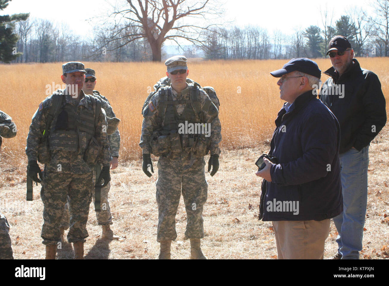 Saratoga Battlefield historian and retired Park Ranger Larry Arnold ...
