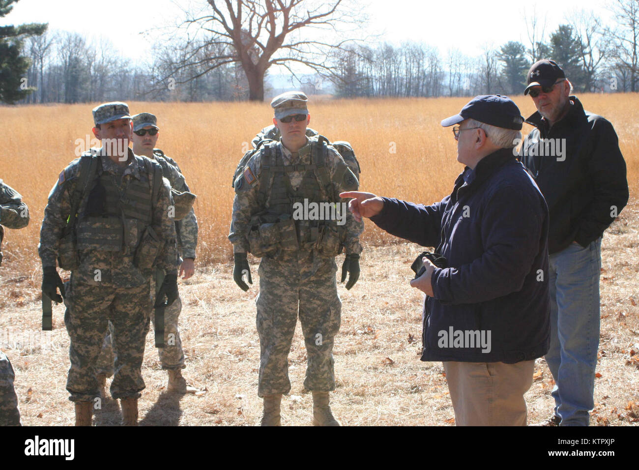 Saratoga Battlefield historian and retired Park Ranger Larry Arnold ...
